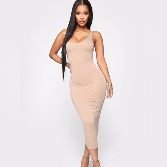 Fashion Nova | Dresses | Nwt Fashion Nova Bodycon Tank Dress | Poshmark